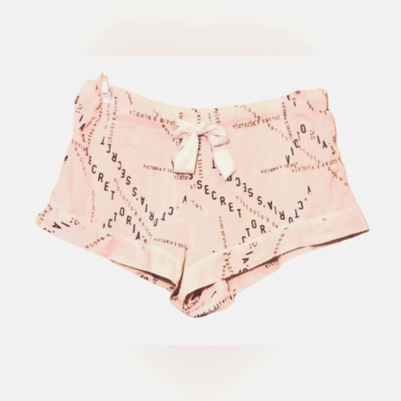 Victoria's Secret | Shorts | Vintage Victorias Secret Pink Monogram ...